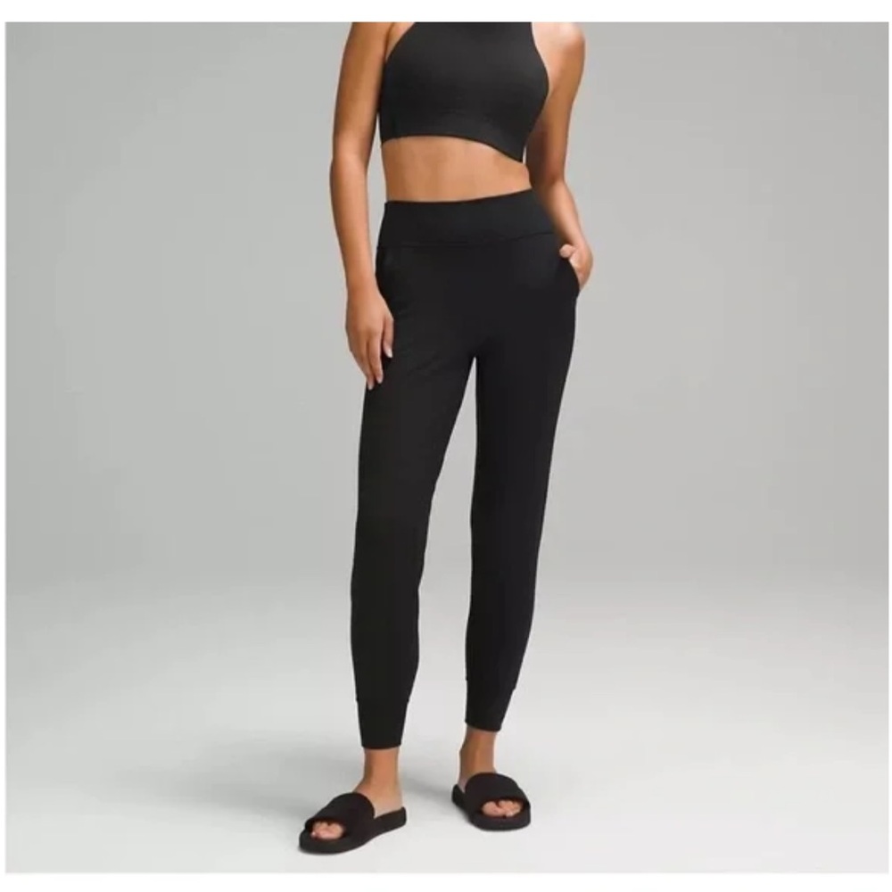 Lululemon Black Align High Rise Jogger Full Length Si… - Gem